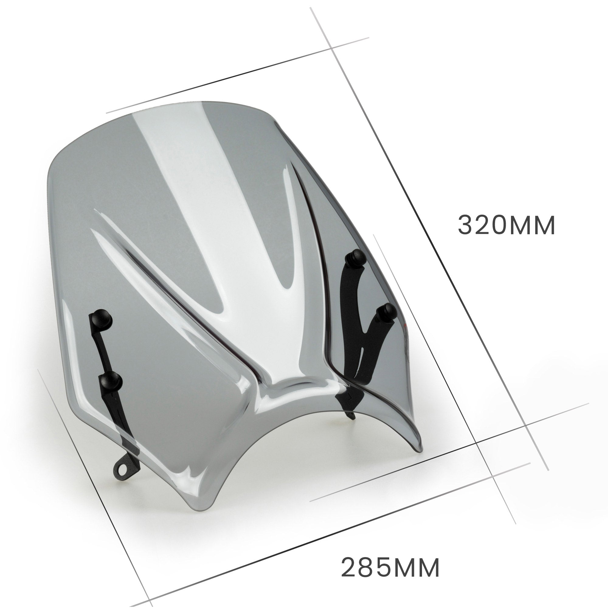 New Generation Sport Windshield - Triumph Trident 660 21- – Moto Motto