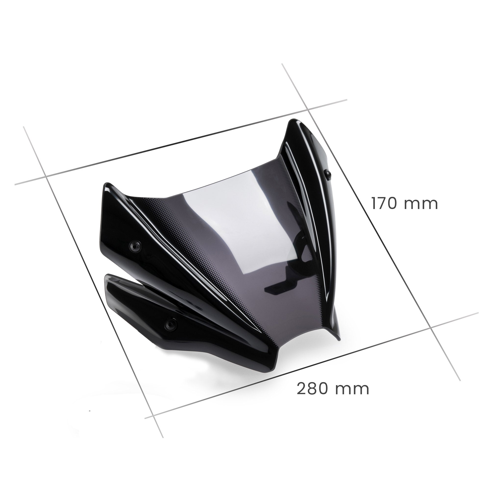 New Generation Sport Windshield - Suzuki GSX-8S 23- – Moto Motto